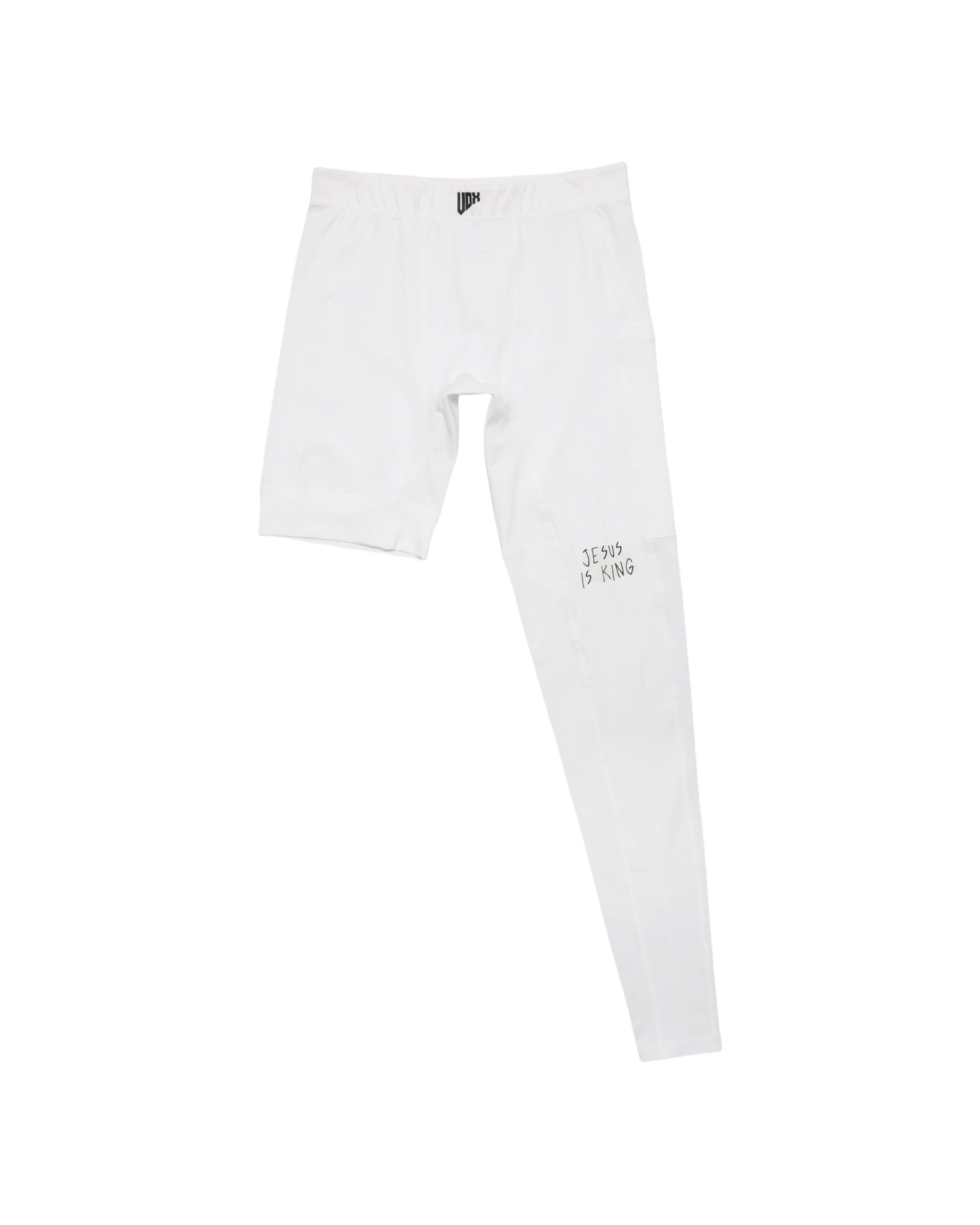 "Jesus is King" Single-Leg Compression Pant – UNDRDOG ATHLETIX